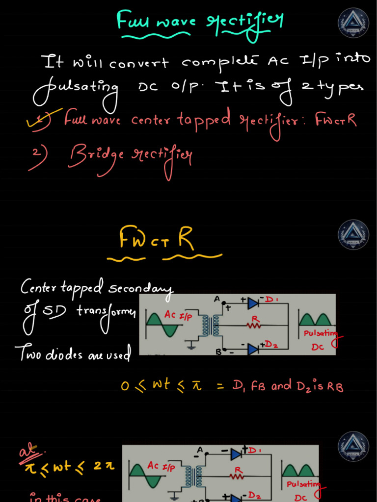 Full Wave Rectifier | PDF