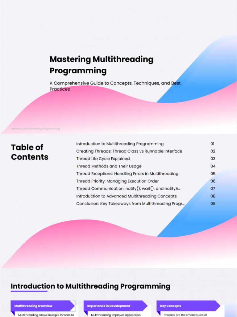 of Multithreading | PDF