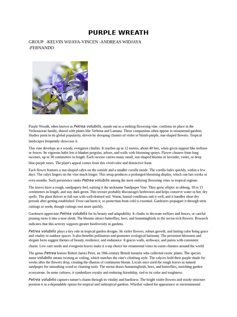 PURPLE WREATH - Docx - 20251112 - 201958 - 0000 | PDF | Flowers ...