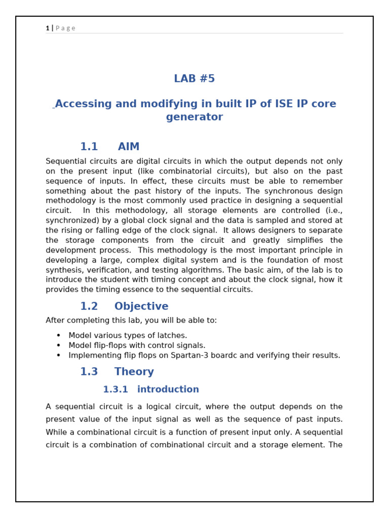Accessing and modifying in built IP of ISE IP core generator | PDF ...