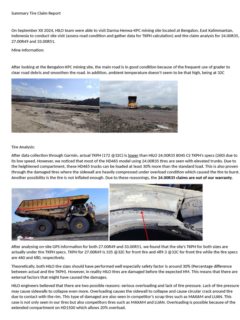 Compensation Letter DH | PDF | Tire | Vehicle Technology