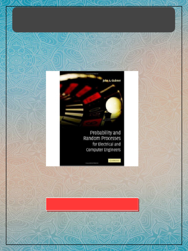 Solutions Manual to accompany Probability & Random Processes for ...