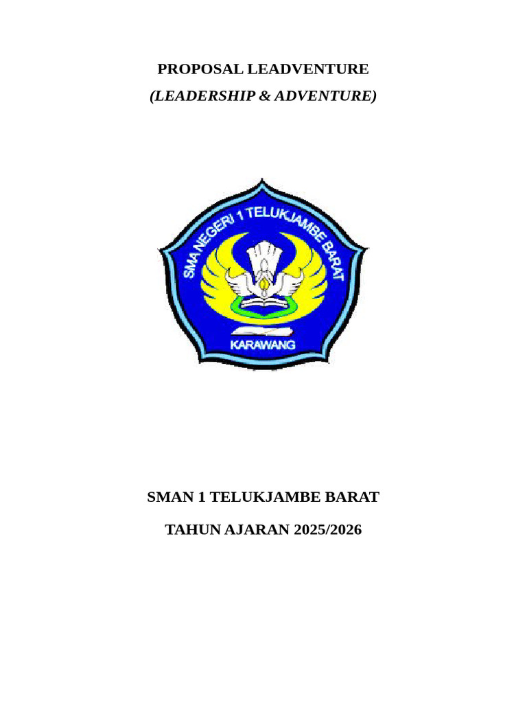 Proposal Leadventure 25 | PDF