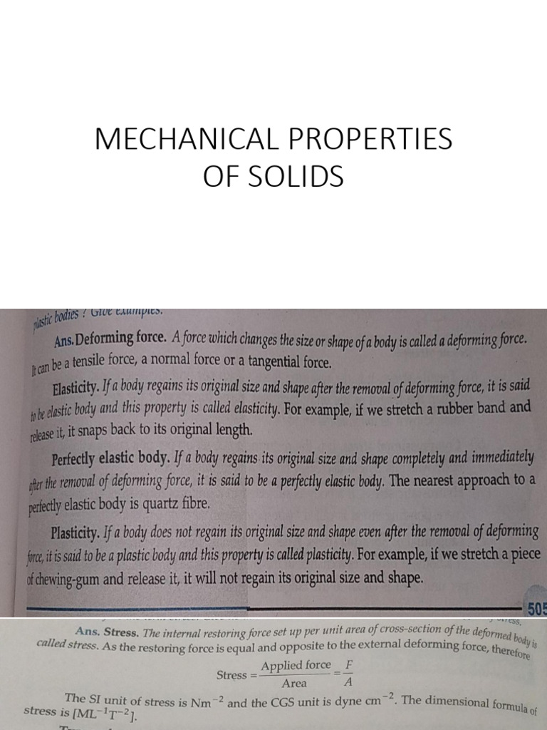 Solids | PDF