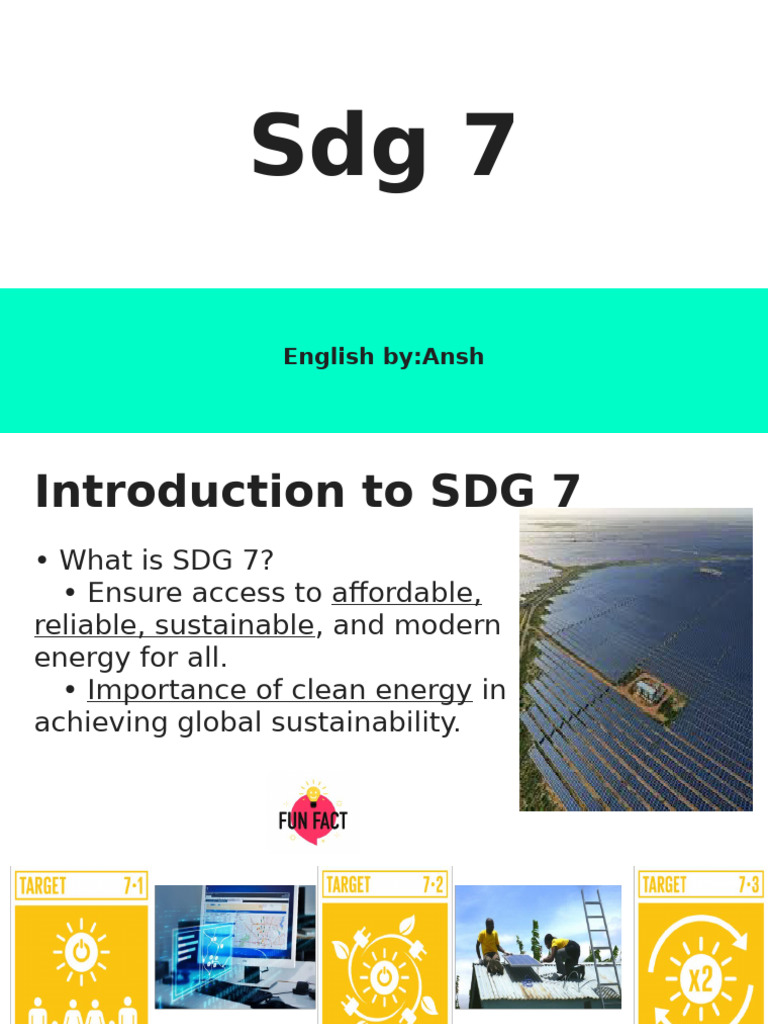 English (1) SDG | PDF