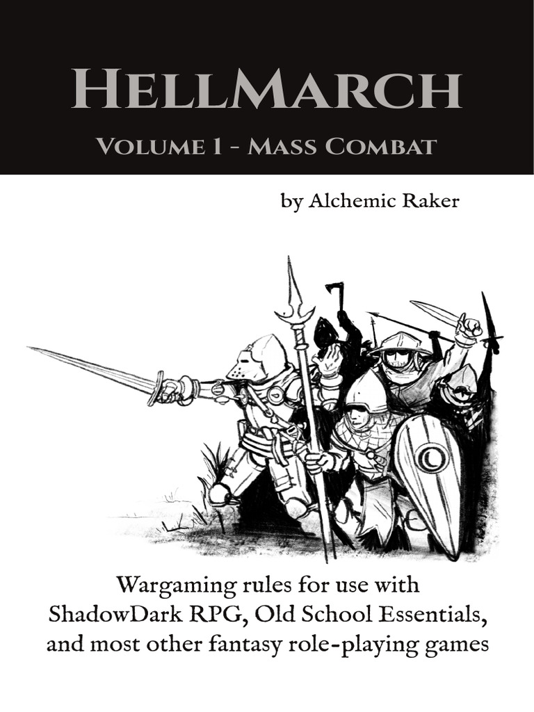 HellMarch Vol 1 Mass Combat v1.1 | PDF | Archery | Military