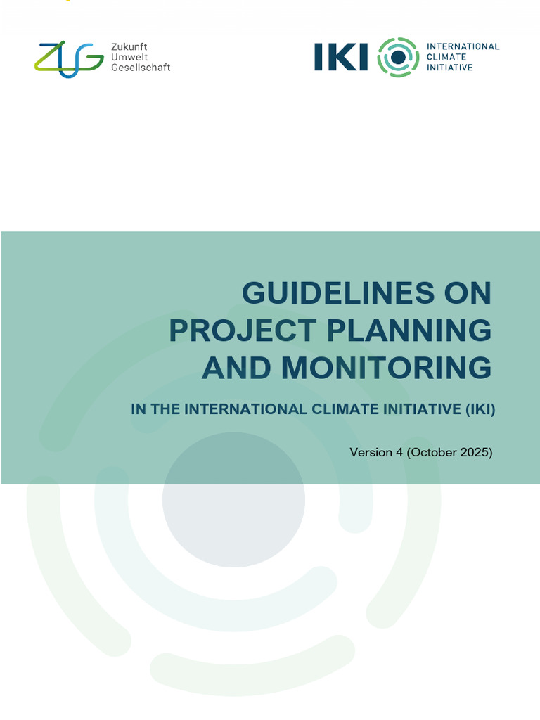 IKI Project Planning and Monitoring Guidelines EN 202510 | PDF ...