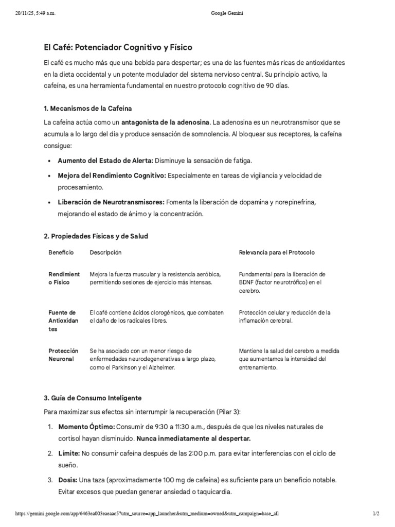6.propiedades Del Cafe | PDF | Cafeína | café