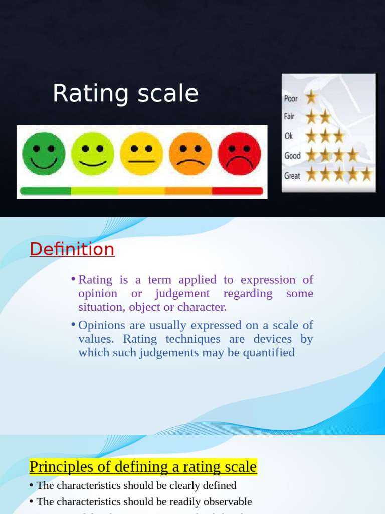 Understanding Rating Scales and Types | PDF | Cognitive Science ...
