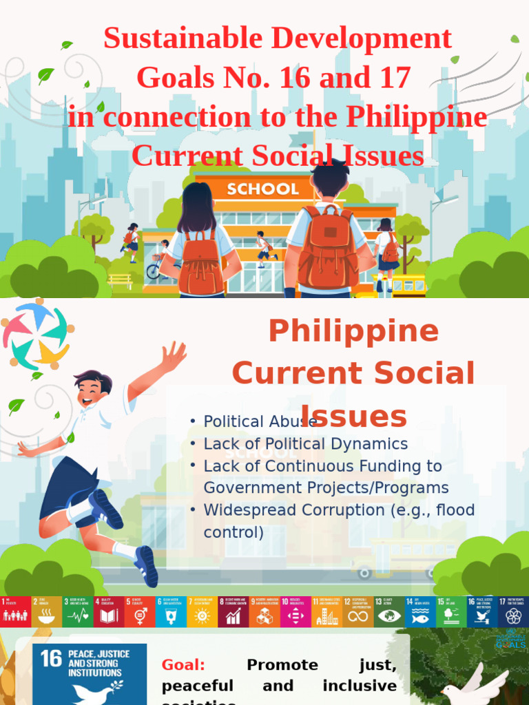 Sustainable Development Goals No. 16 and 17 in Connection To The ...