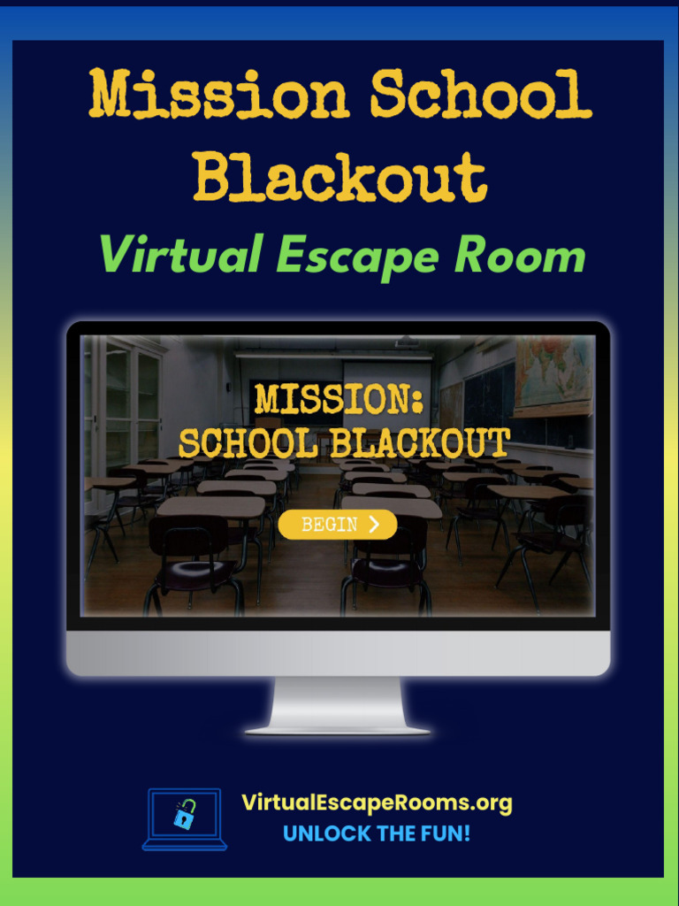 Mission School Blackout Virtual Escape Room PDF 2 Yatexd | PDF
