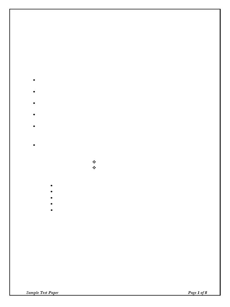 2023 Sample Paper CSP | PDF | Cancer | Radiation Therapy