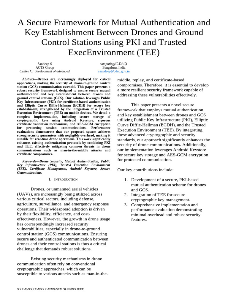 IEEE Paper Format Template | PDF | Security | Computer Security