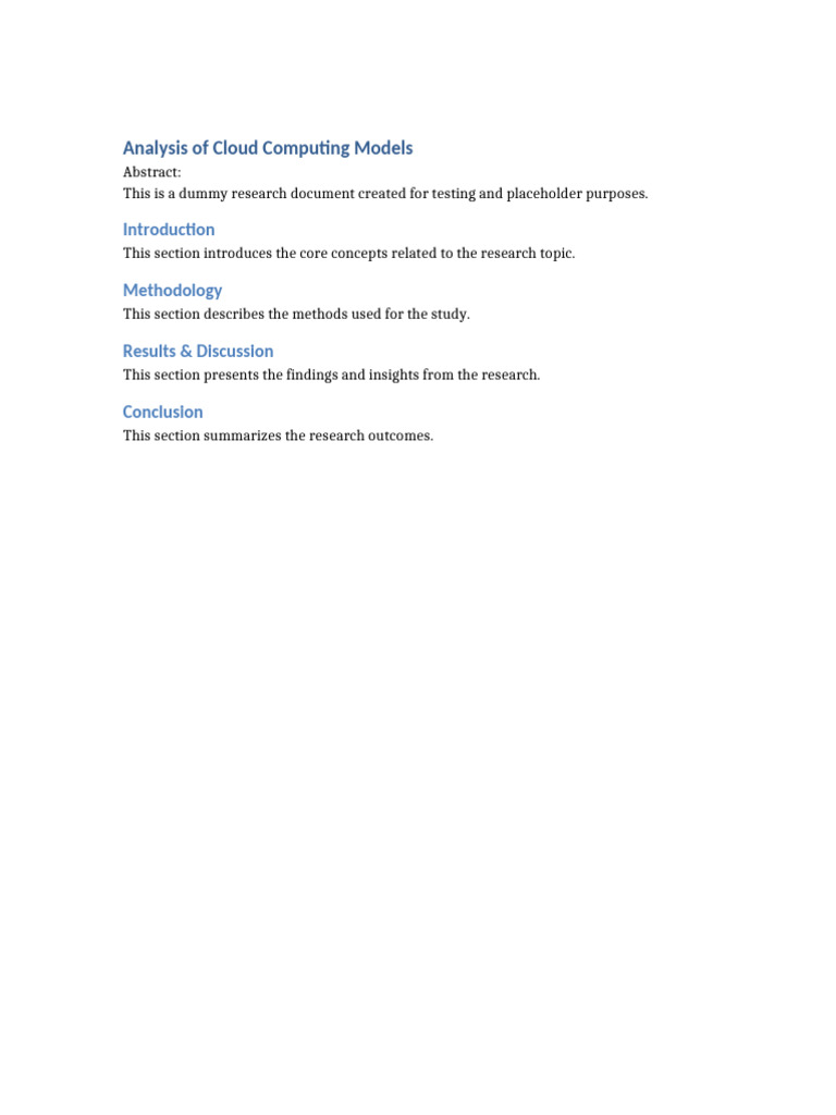 Research Doc 3 | PDF