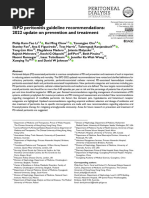 2023 ISPD Guidelines on PD Infections | PDF | Nephrology | Infection