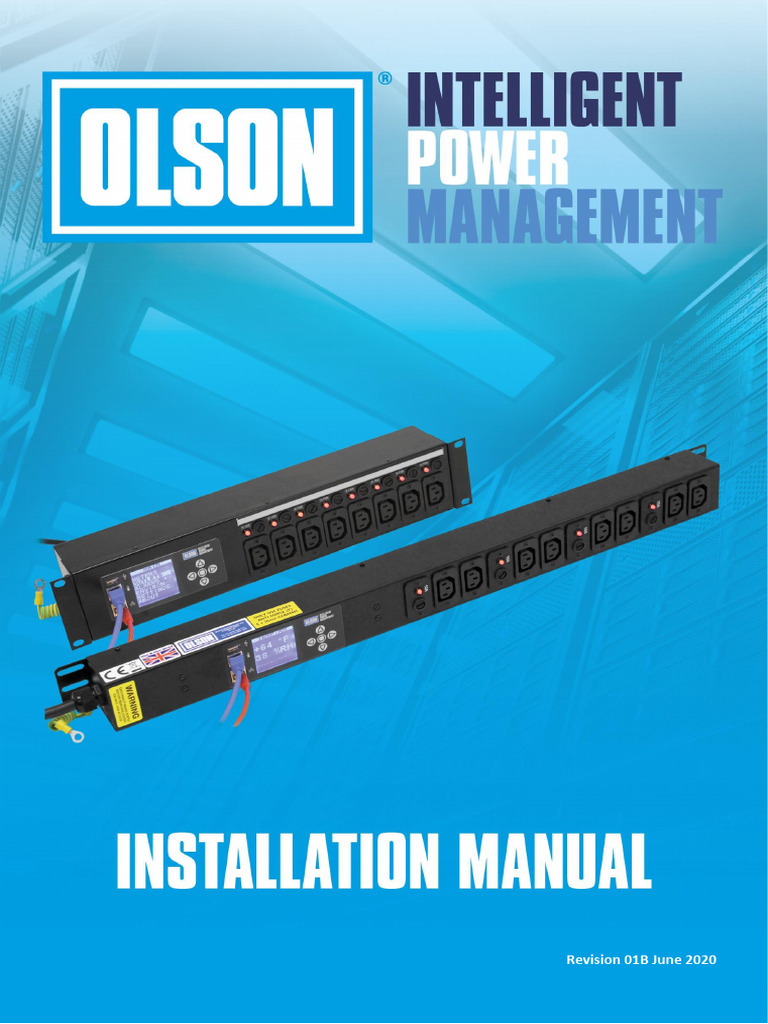 Olson Electronics Intelligent Power Management Installation Manual Ver ...