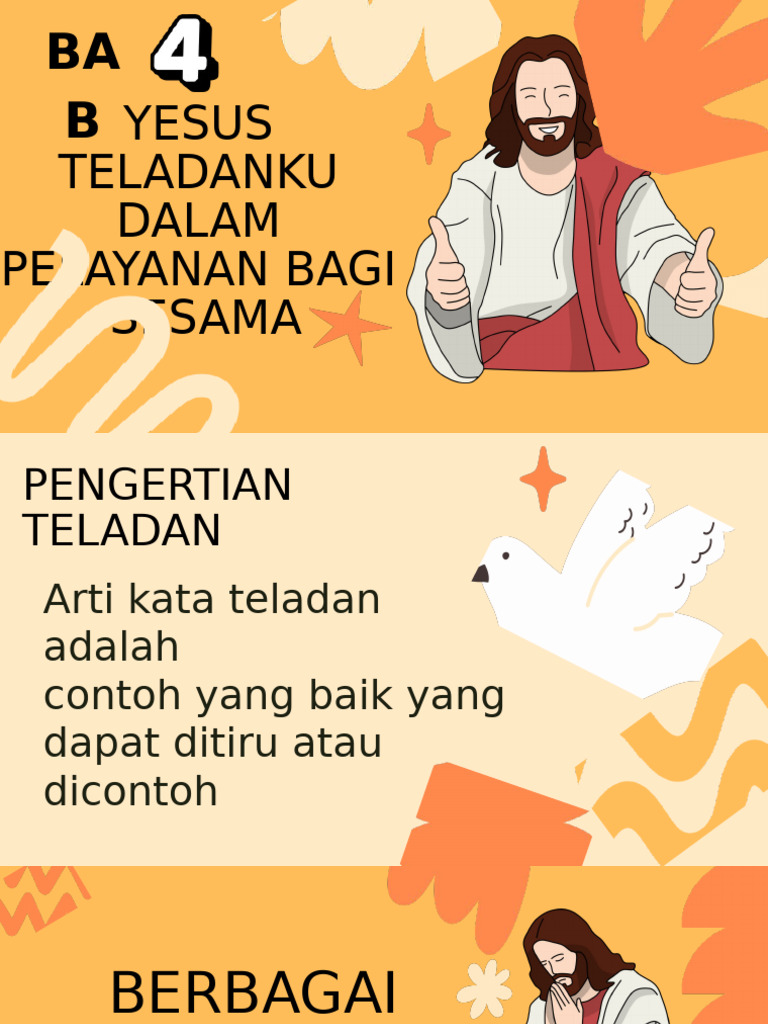Teladan Yesus dalam Pelayanan Kasih | PDF