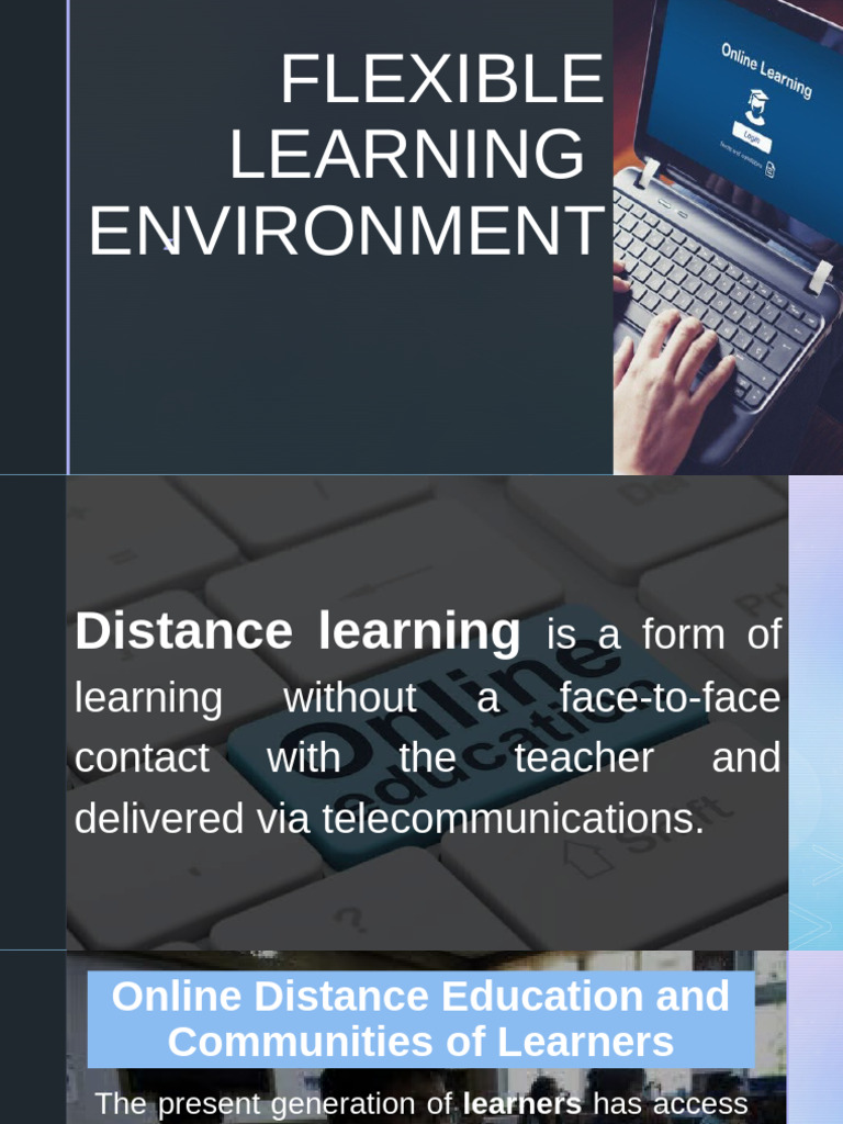 Flexible Learning 082549 | PDF | Moodle | Educational Technology