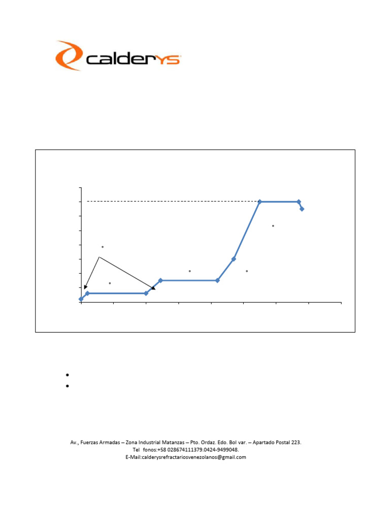 Curva de Secado Caldetm Cast Gun 40 TRV | PDF