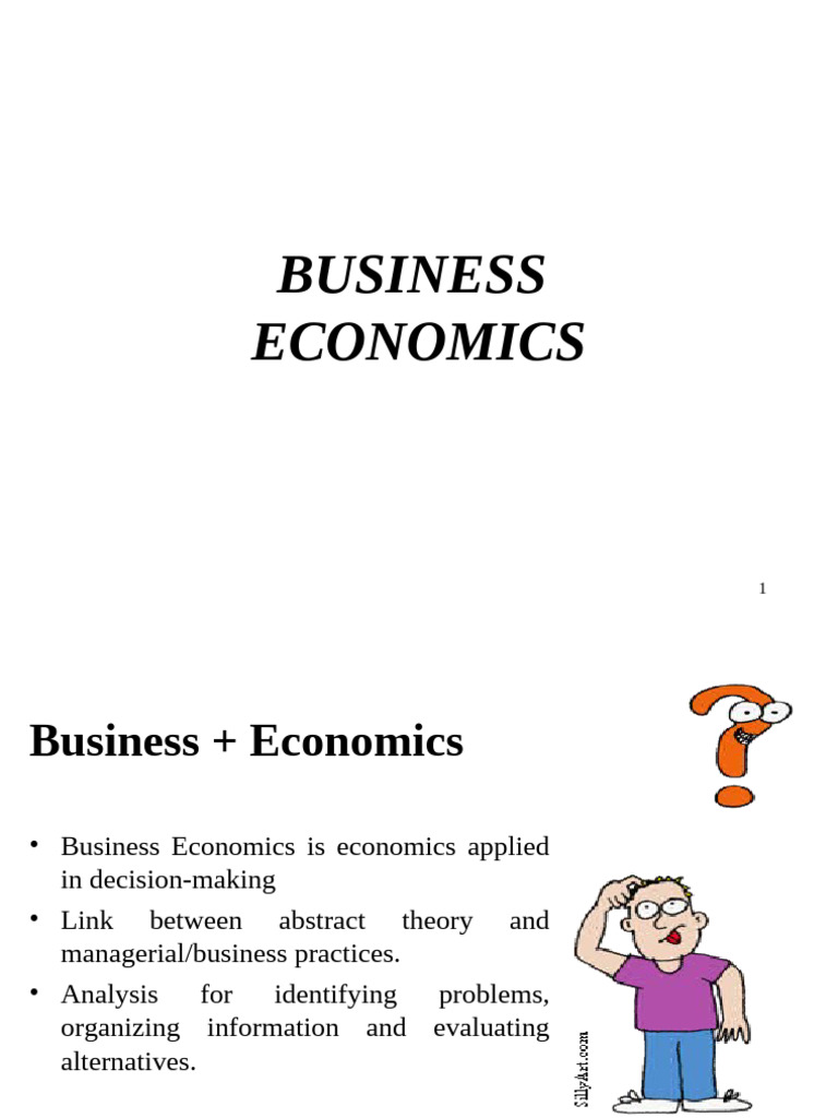 Business Economics: Key Concepts & Tools | PDF | Economics | Market ...