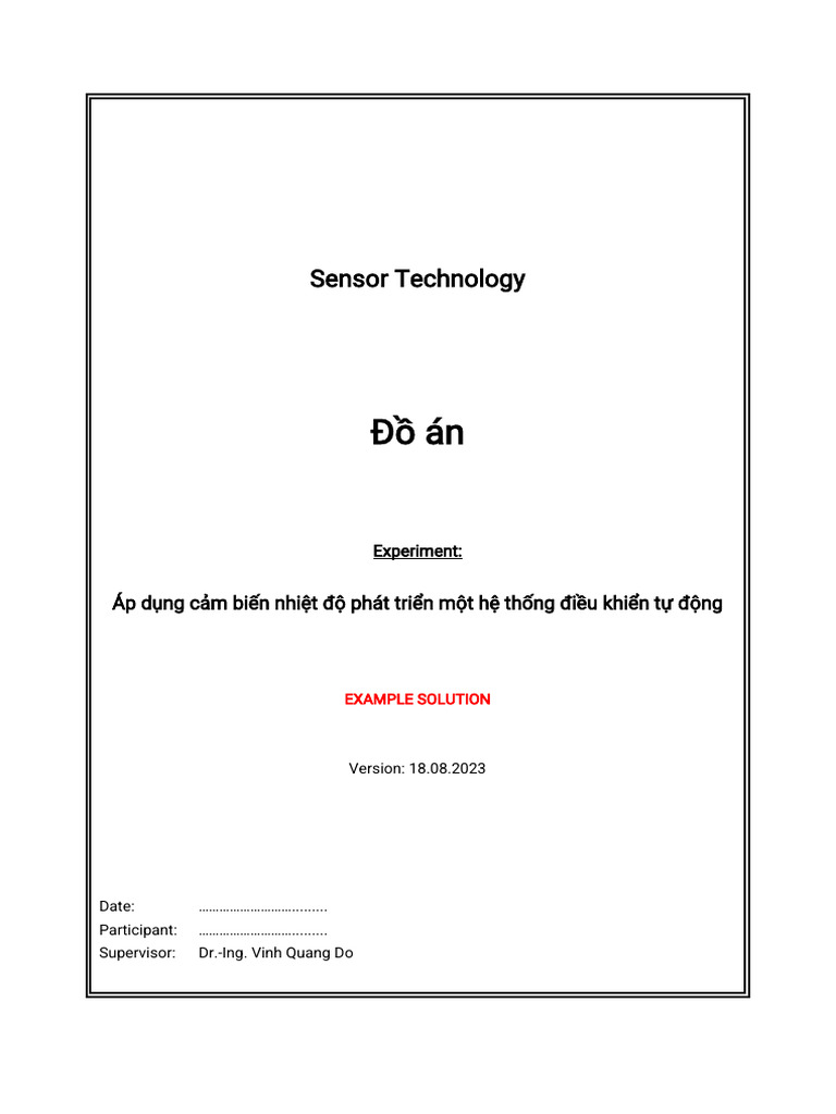2023 - 13 - Sensorik - Applied Temperature Sensing - Development of An Automated Control System ...