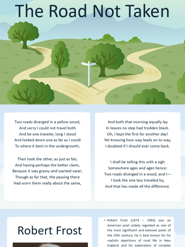 Lesson 3 Poem Analysis The Road Not Taken Invictus | PDF | Poetry