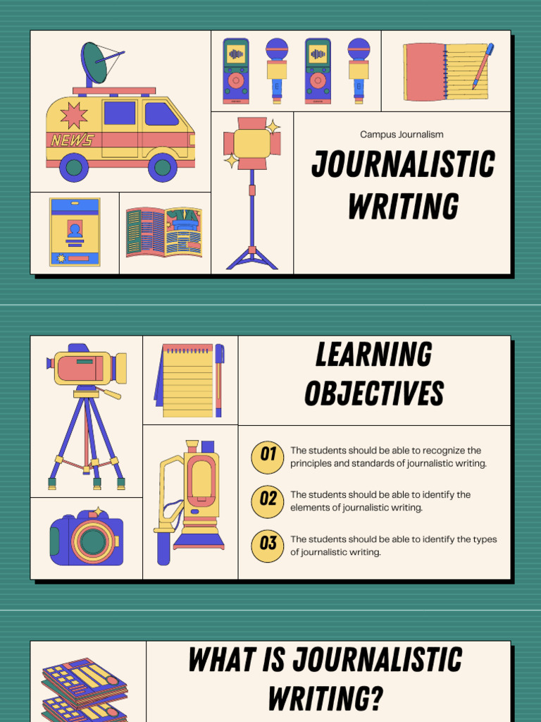 Principles of Journalistic Writing | PDF | Journalism | News