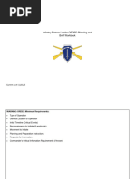 Army WARNO Template Example | PDF
