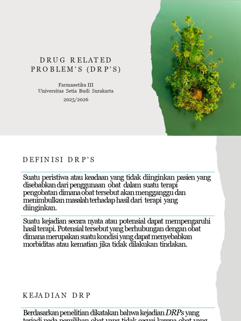 Pertemuan 10. Drug Related Problem | PDF
