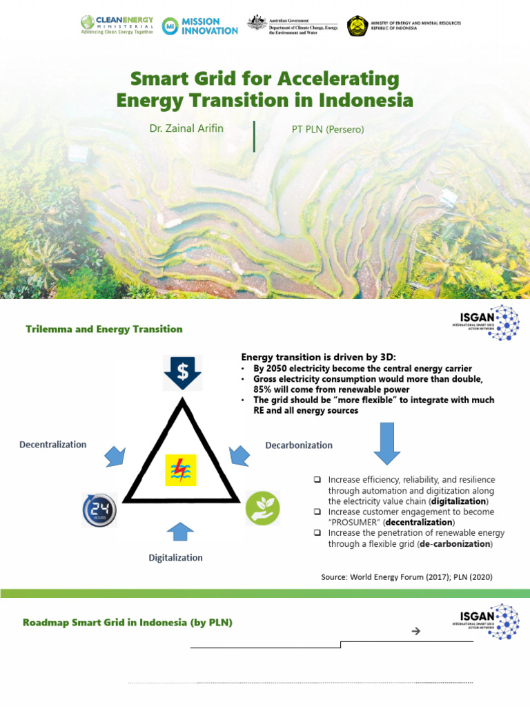 1 Smart Grid For Accerelating ET in Indonesia | PDF | Electrical Grid ...