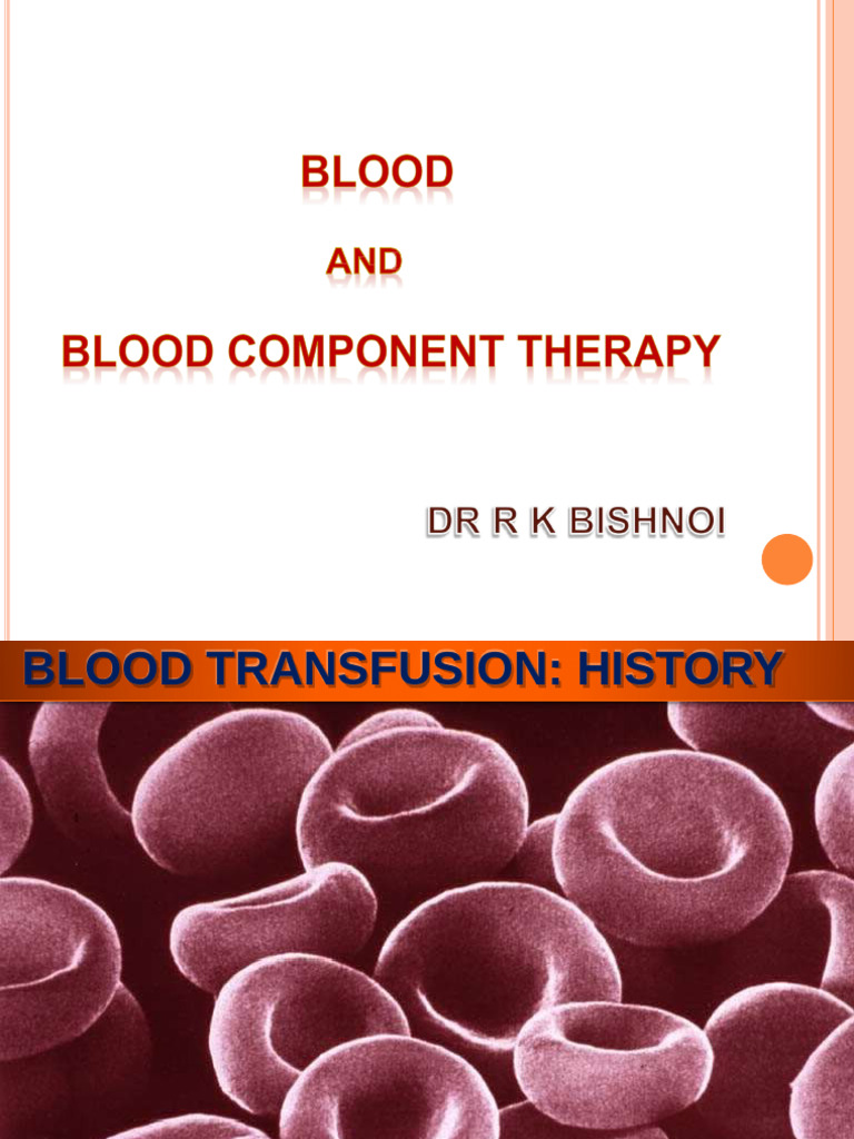 blood transfusion | PDF | Anemia | Blood Plasma