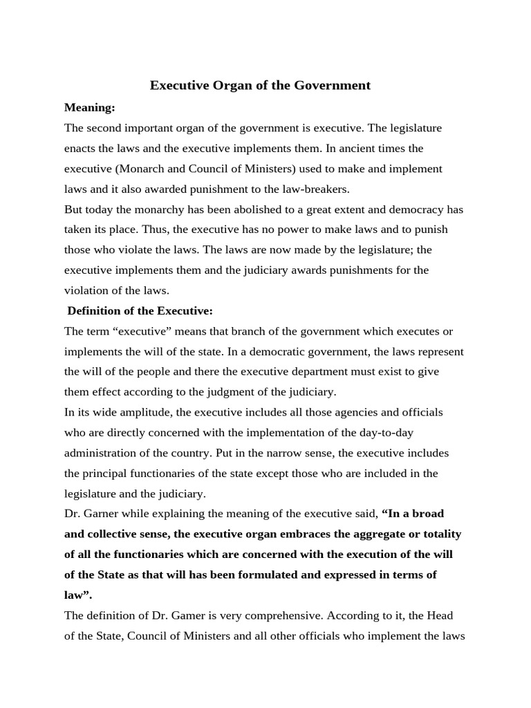 Understanding the Executive Branch Functions | PDF | Cabinet ...