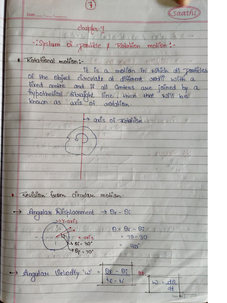 Class 11 Physics Chapter 7 | PDF