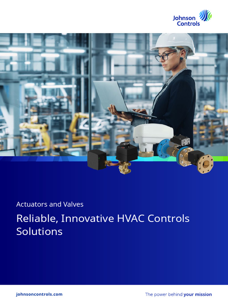 Johnson Controls HVAC Solutions Portal | PDF | Valve | Actuator