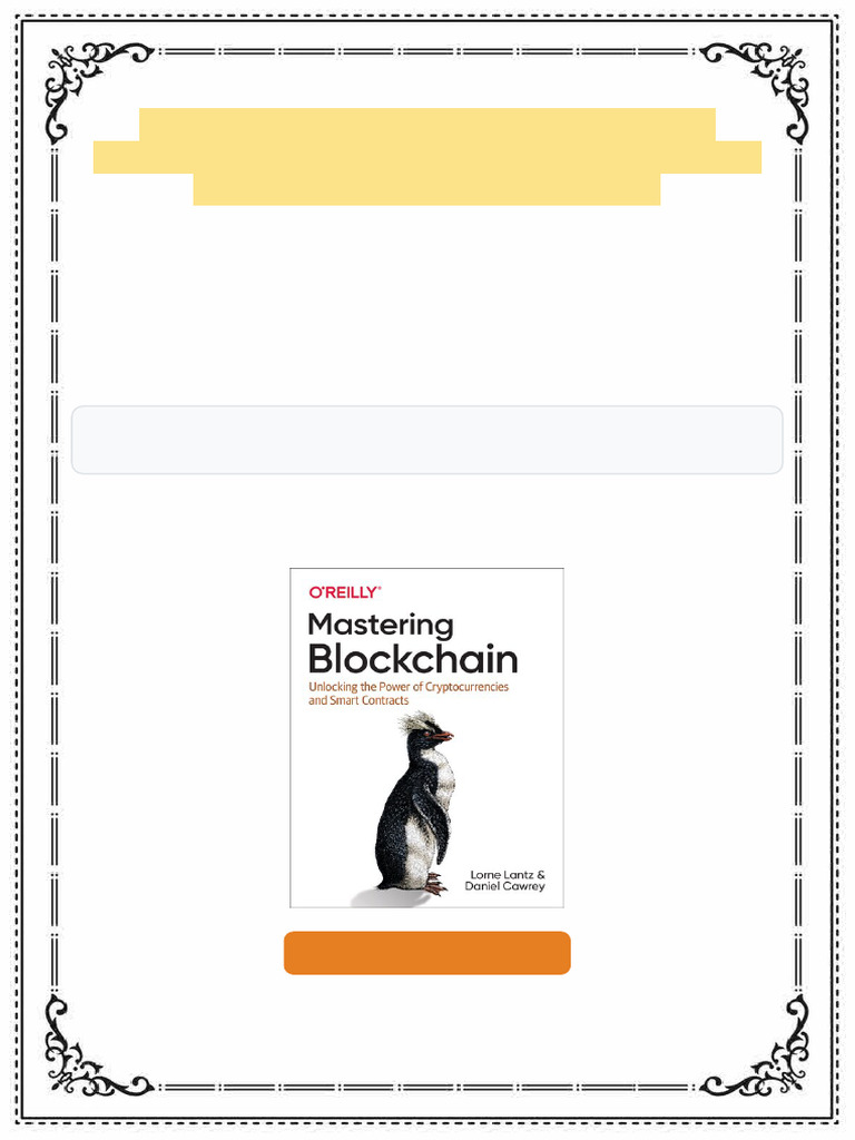 Mastering Blockchain Unlocking the Power of Cryptocurrencies Smart ...