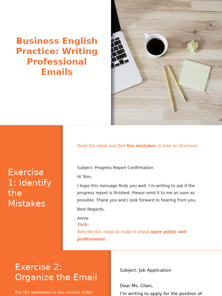 Business English Practice | PDF