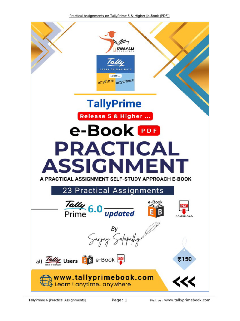 Tally Assignment Book | PDF