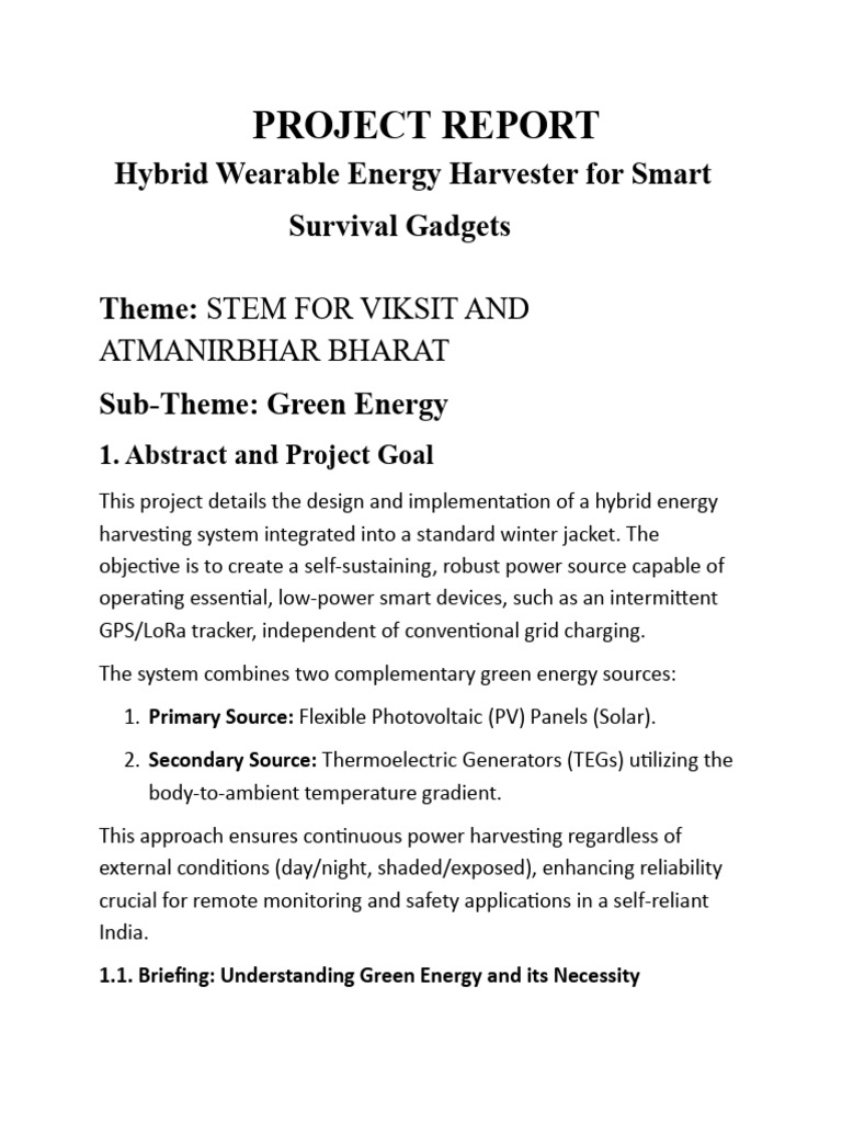 Physics Project Report Cbse | PDF | Photovoltaics | Sustainable Energy