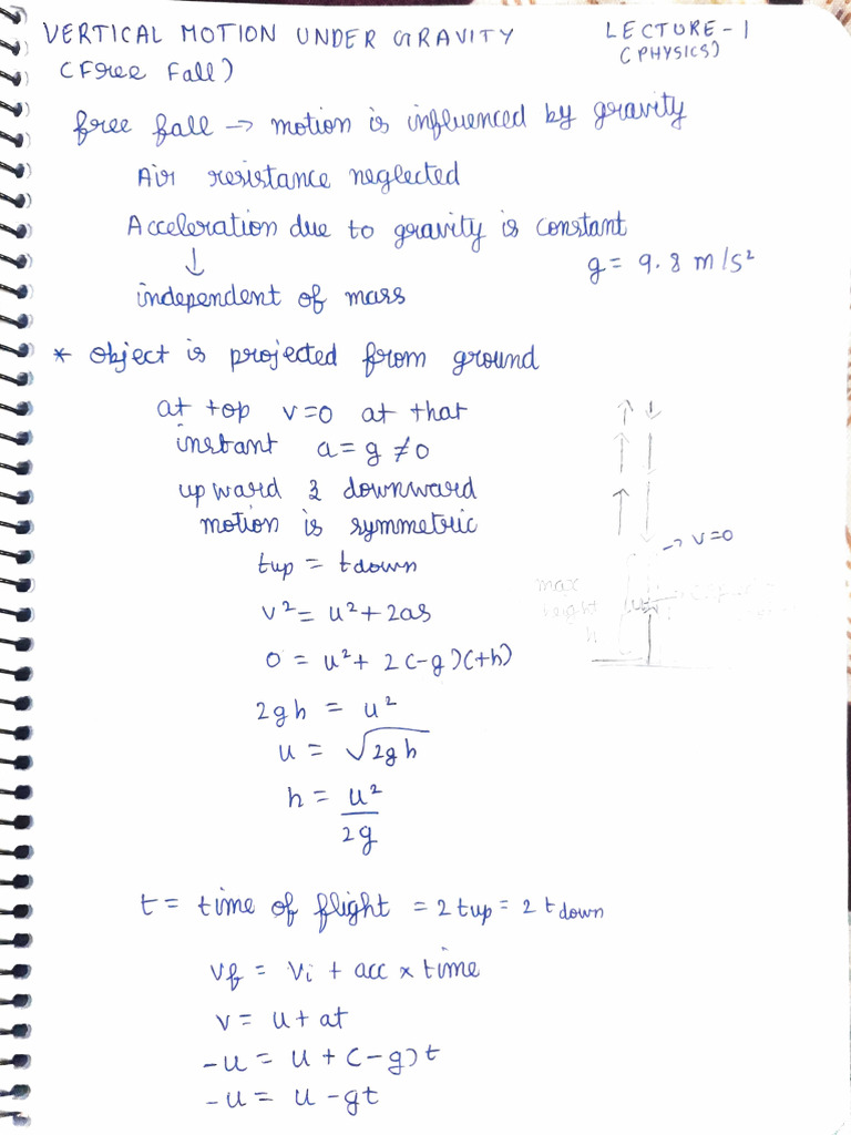 Motion 1D | PDF