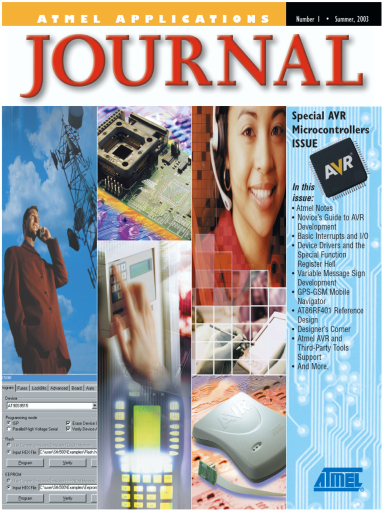 Atmel AVR Microcontroller Insights | PDF | Microcontroller | Computer ...