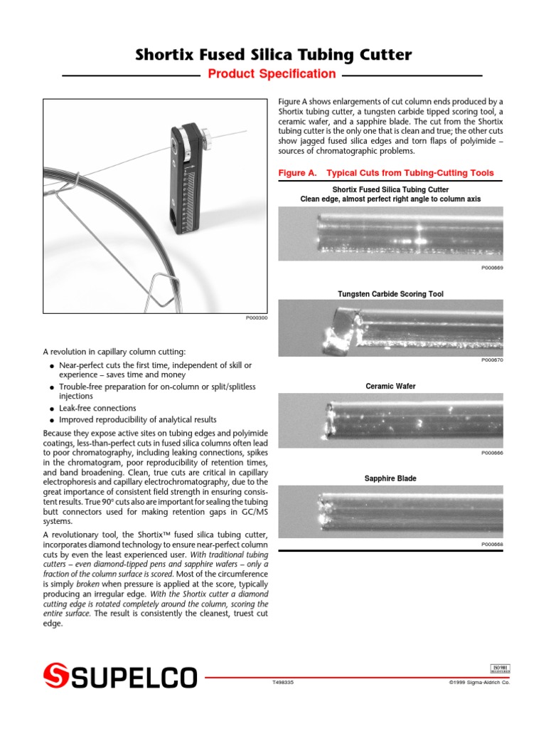 Shortex Cutter | PDF | Chromatography | Analytical Chemistry