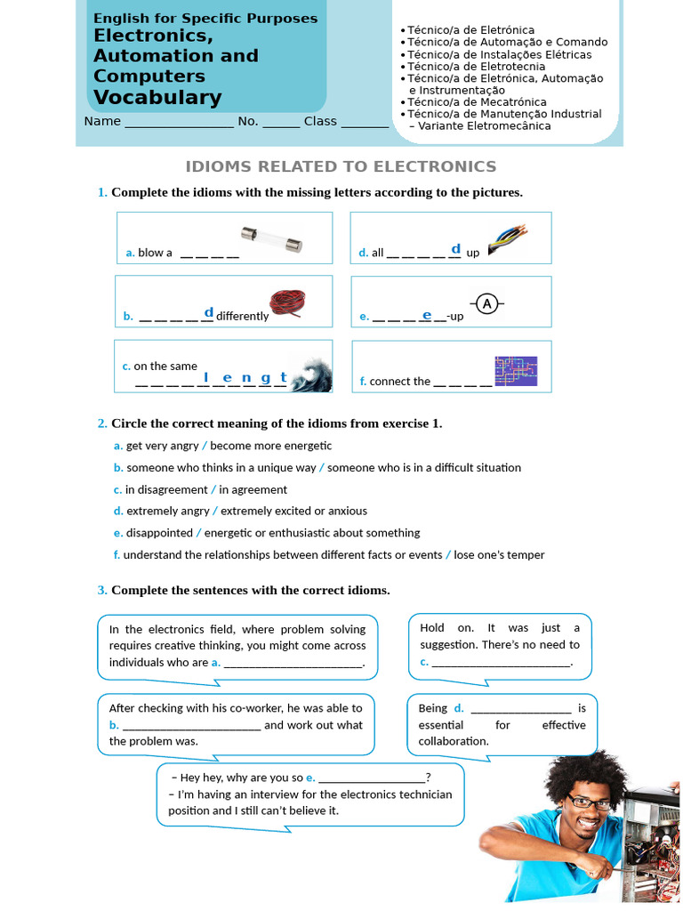 Electronics Vocabulary | PDF