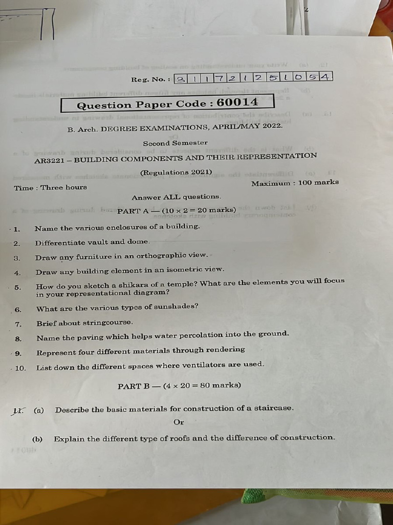 Question Paper Sem | PDF