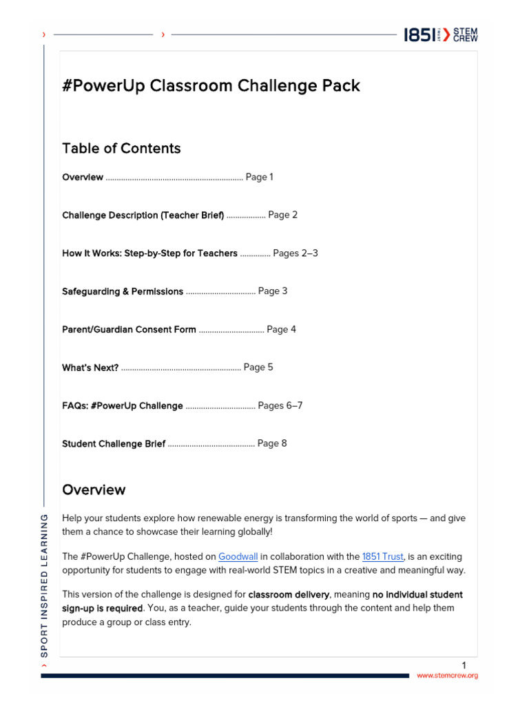 PowerUp Classroom Challenge Guide | PDF | Google Play