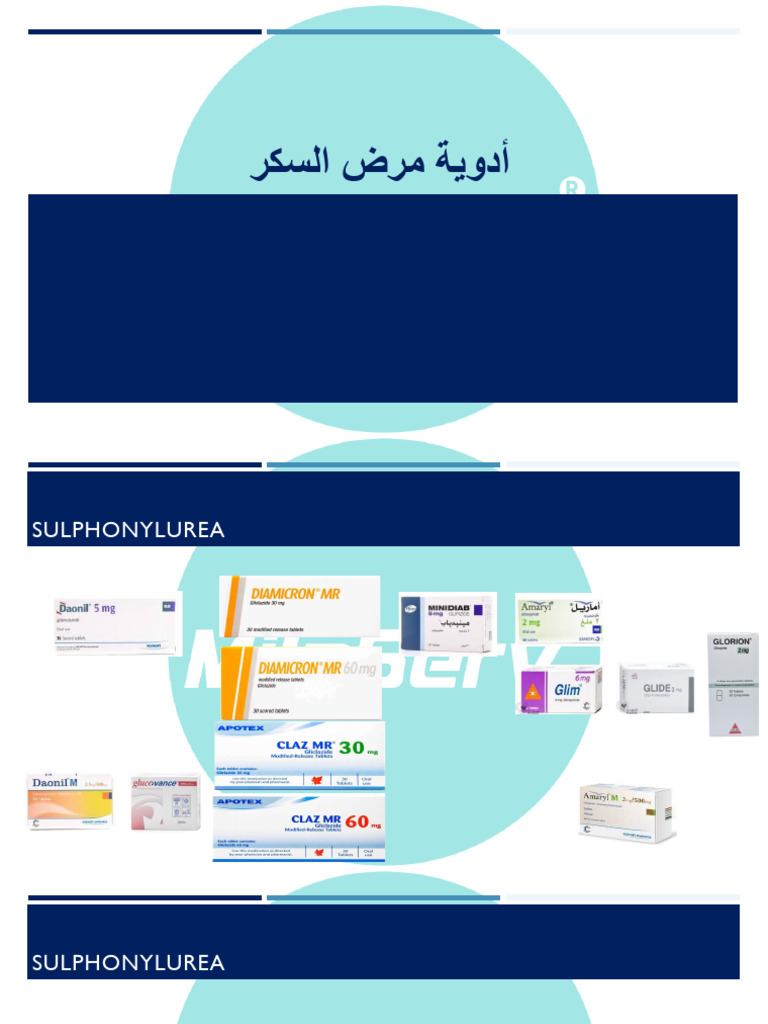 Diabetes Medications and Treatments Guide | PDF
