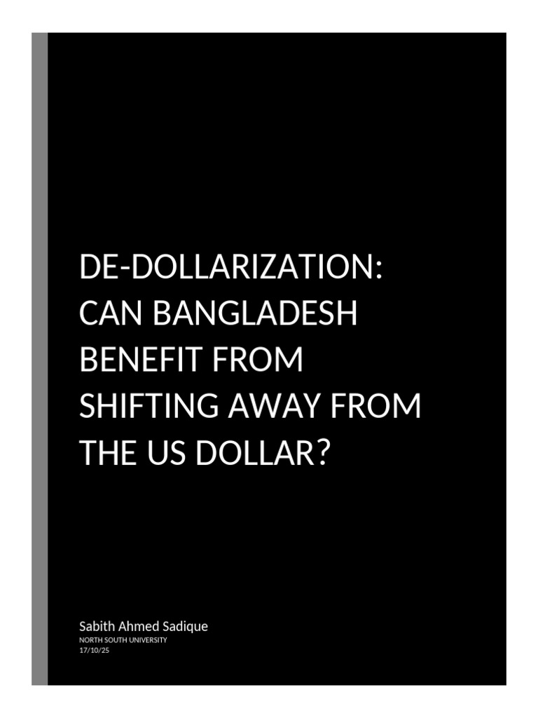Sabith Ahmed Sadique R1 IMRC2025 | PDF | United States Dollar | Renminbi