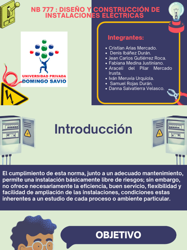 NB 777 Construcciones e Instalaciones Eléctricas | PDF | Ingenieria ...