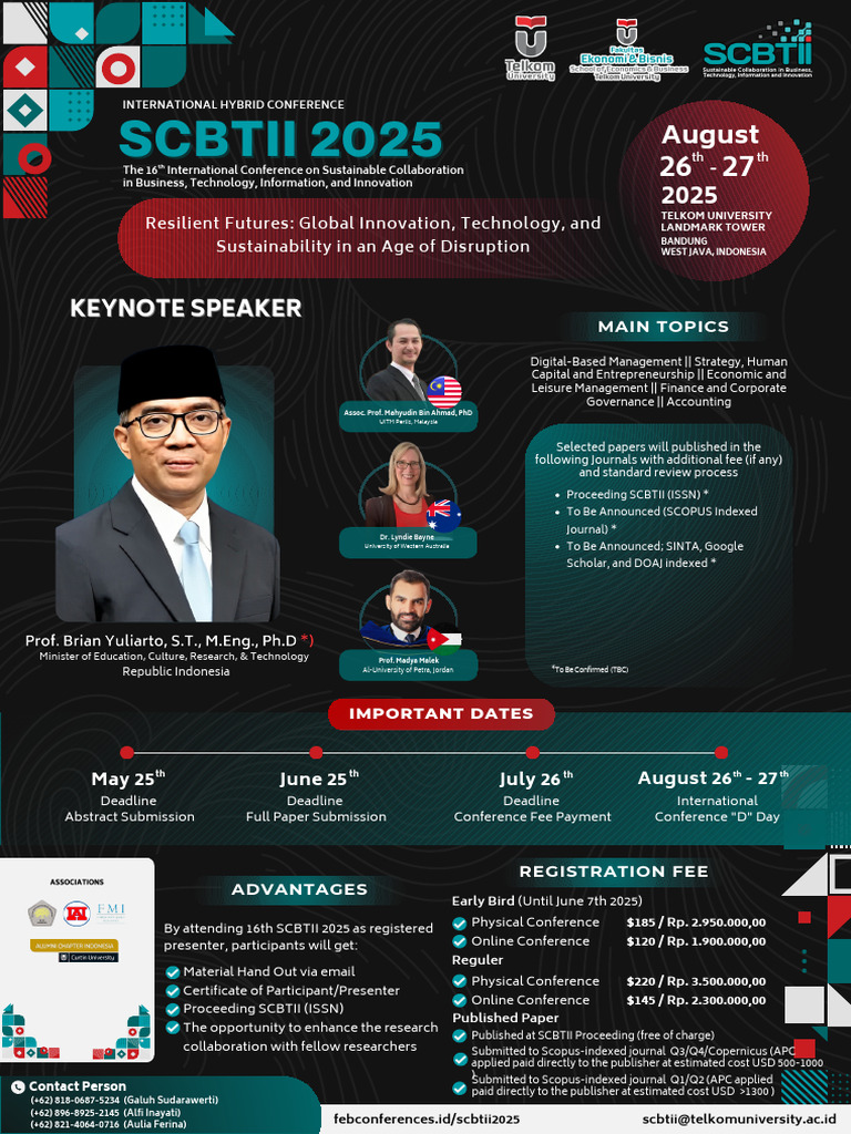 Flyer CFP 2025 | PDF | Economies | Business