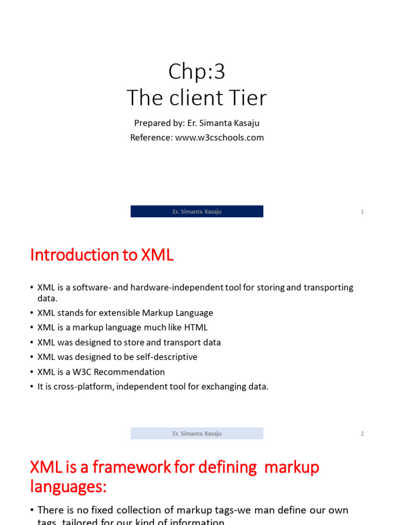 Chp3 (1) | PDF | Xml Schema | Xml