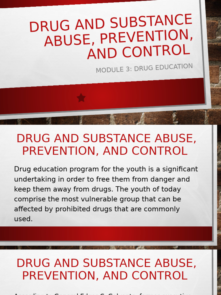 Youth Drug Abuse Prevention Guide | PDF | Drugs | Substance Abuse